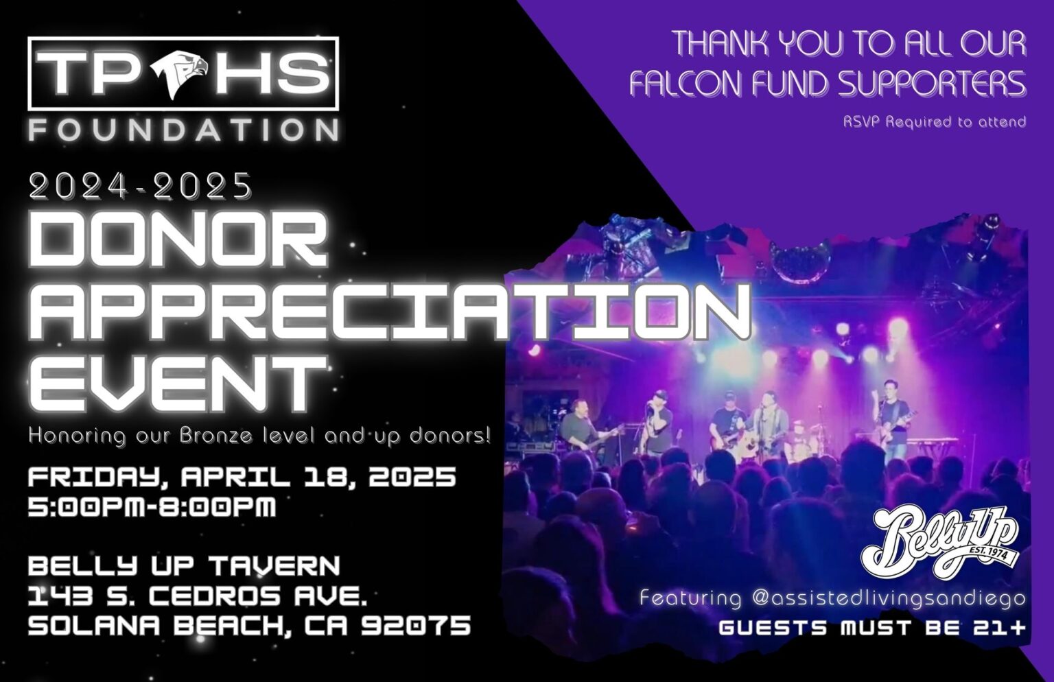 Falcon Fund Donor Appreciation Event – Torrey Pines High School Foundation